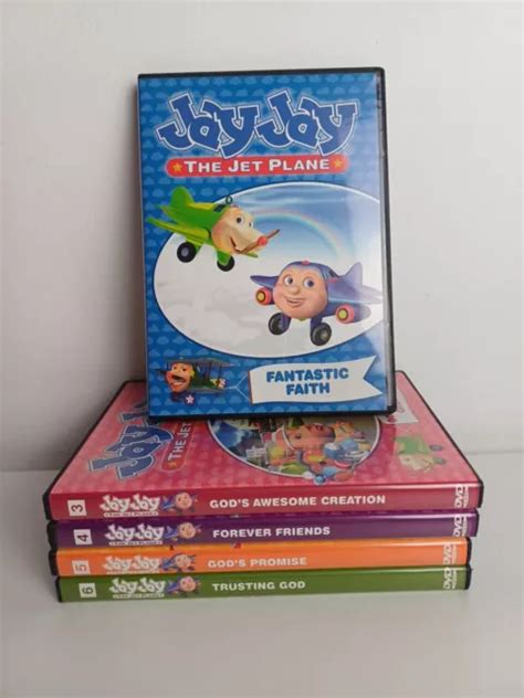 Jay Jay The Jet Plane Dvd 2 3 4 5 6 Trusting God Promise Forever