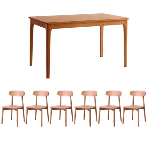 Table Treasurese Vintage Elegance Long Solid Wood Dining Table Sets