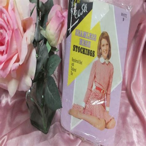 Reinforced Heel And Toe Nylon Stocking Etsy