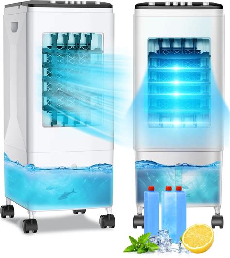 Ikbaome Portable Air Conditioners 【6l Tankand3 Ice Packs】3 In 1