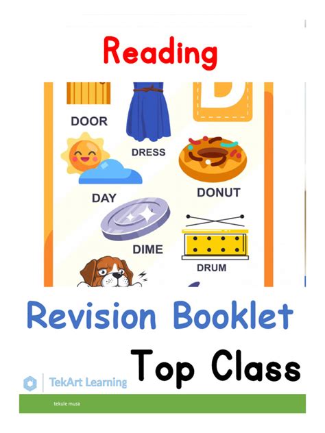Tekart Learnig Top Class Revision Reading Pdf
