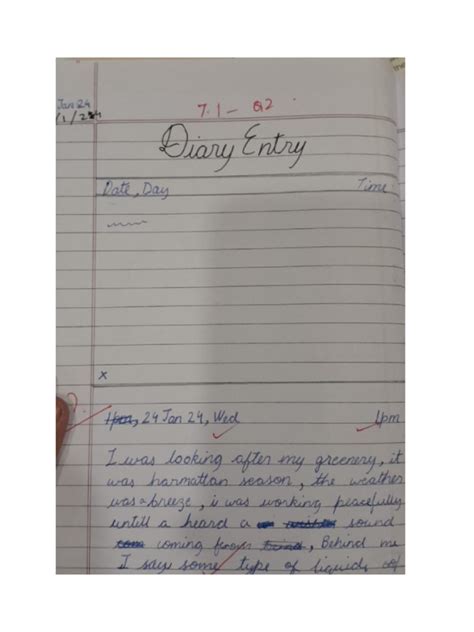 English Cambridge Learners Book 8 Unit 7 Dairy Entry Pdf