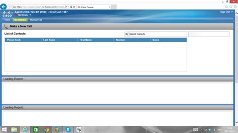 Finesse Live Reports Display A Blank White Page Stuck In Loading Report Cisco Community