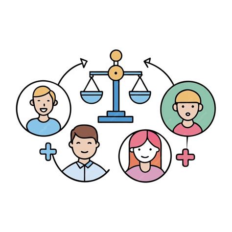 Premium Vector Gender Equality Icons Promoting Inclusivity And