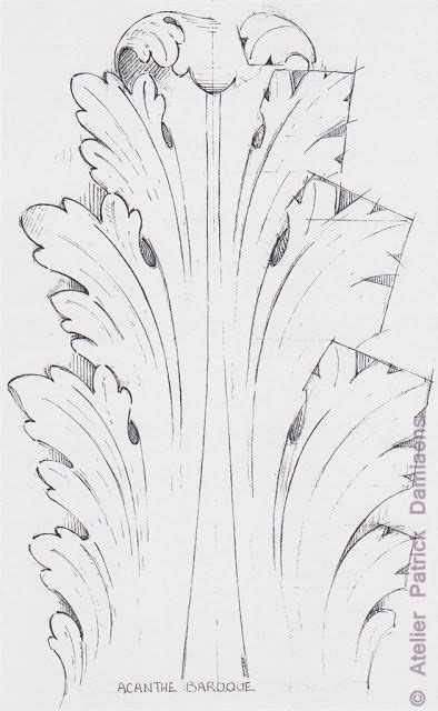 The Acanthus Leaf Acanthus Ornament Carving A Akanthos Leaf