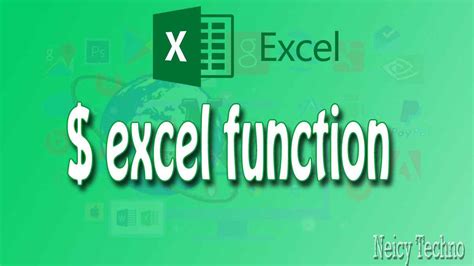 How To Use The Excel Function Neicy Techno