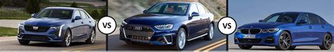 Cadillac Ct4 Vs Audi A4 Vs Bmw 3 Series Compersion