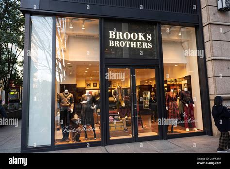 Tokyo Japan 3rd Jan 2023 A Brooks Brothers Store In Tokyobrooks