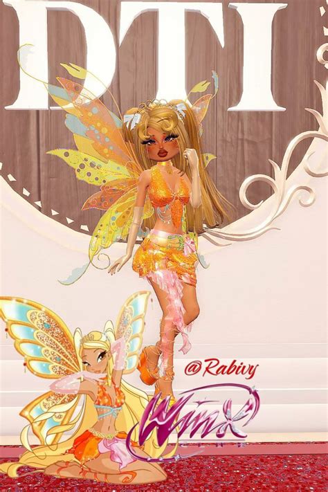 Stella Winx Club Dress To Impress Dti Dress To Impress Dress Stella Dress