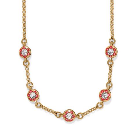 Sydney Poppy Short Necklace Tonyas Treasures Inc