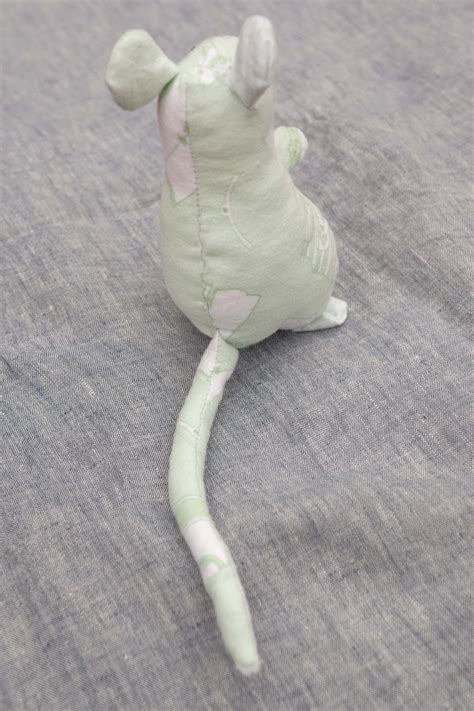 Standing Rat Doll Plush Sewing Pattern Instant Download With Video Mouse Rodent Stuffie Rat