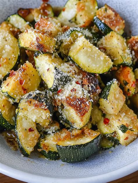 Irresistible 15 Minute Air Fryer Zucchini Parmesan We Are Recipes