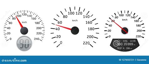 Speedometer Scales Vector Illustration 112133910