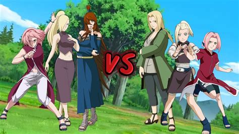 Naruto Storm 4 Mei Terumi Inoadulta Y Sakuraadulta Vs Tsunade