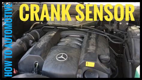 How To Replace The Crank Sensor On A Mercedes Ml320 Youtube