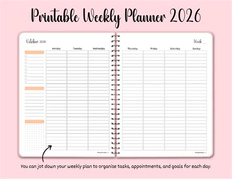2026 Planner Free Pdf Templates