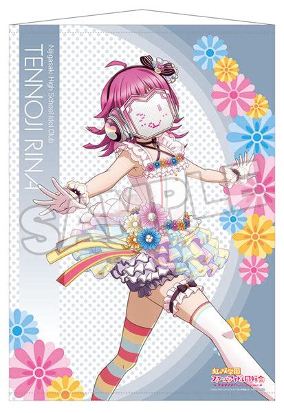 Love Live Nijigasaki High School Idol Club Wall Scroll Rina Tennouji