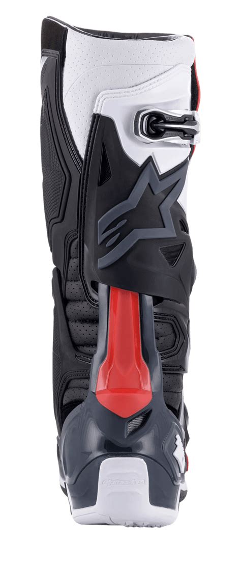 Tech 10 Supervented Black Mx Boots Alpinestars®