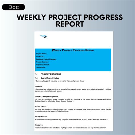 Weekly Project Progress Report Orasi