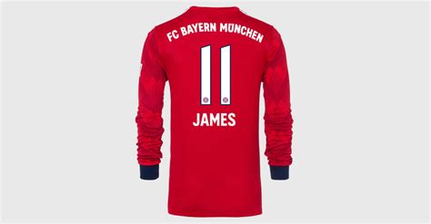 Aus Fc Bayern Gegen Bvb James Matchvorbereitetes Trikot
