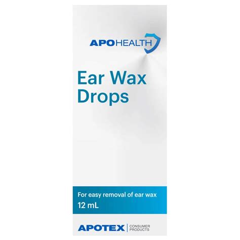 Waxsol Ear Drops For Wax Removal 05 10ml Healthylife