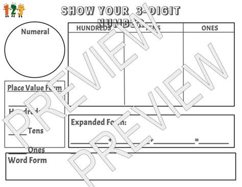 Show Your Number Mat By Ms Arellano Tpt