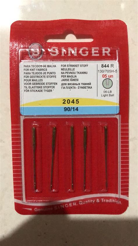 Singer Premium Ball Point Sewing Machine Needles 2 Grandado