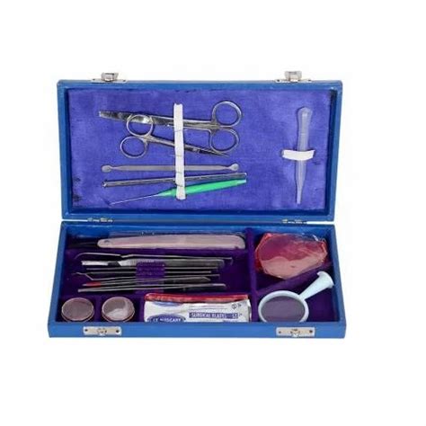 Stainless Steel Dissection Kit For Learning Purpose 17 Instruments Kit