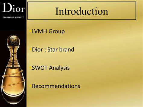 Dior Swot Analysis Pptx