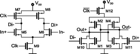 Double Tail Dynamic Comparator Topology 14 Download Scientific Diagram