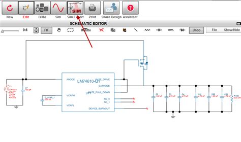 Lm74610 Q1 Tina Model Download Simulation Hardware And System Design Tools Forum Simulation