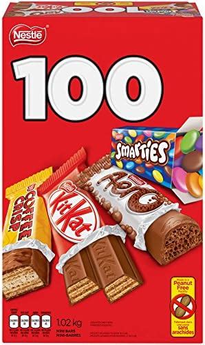 Amazonca Nestle Mini Assorted Bars Pack Of 100 993 ~010 A Piece Deal Of The Day