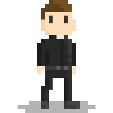 Pixel Art Priest Character 2 27191049 Png
