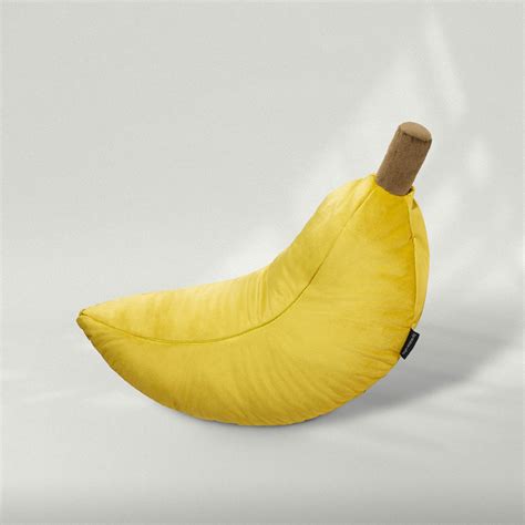 Banana Shaped Throw Pillow Phantoscope Co