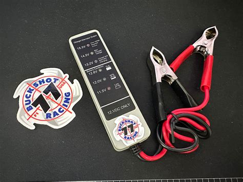 12 Volt Boat Battery Tester Buckshot Racing 77