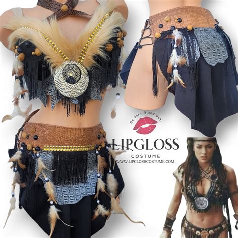 Sexy Gladiator Warrior Princessxena Viking Sexy Women Costume