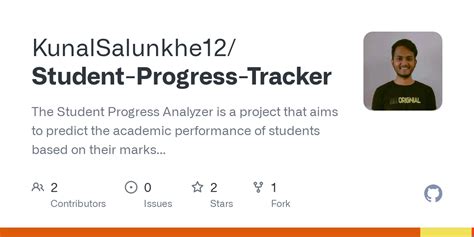 Github Kunalsalunkhe12student Progress Tracker The Student Progress