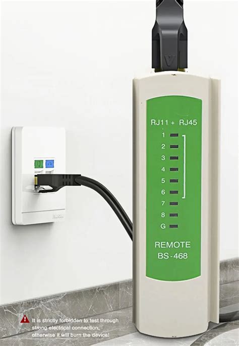 Network Cable Tester Rj45 Utp Ethernet Line Tester For Cat5 Cat6 Lan