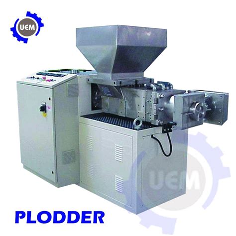 Semi Automatic 3 Phase Detergent Cake Simplex Plodder Machine 190 Watt