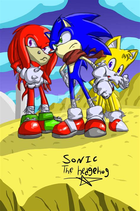 Sonic Trio By Lidarthomas On Deviantart