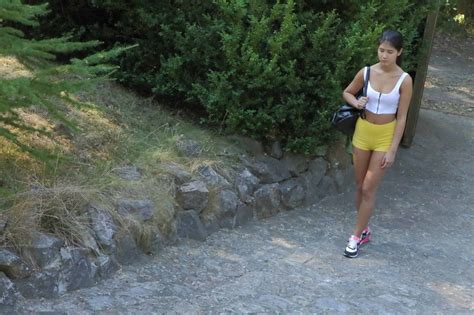 Tall Skinny Teen Jody Walks To An Old Mans Homestead For Outdoor Hardcore Sex