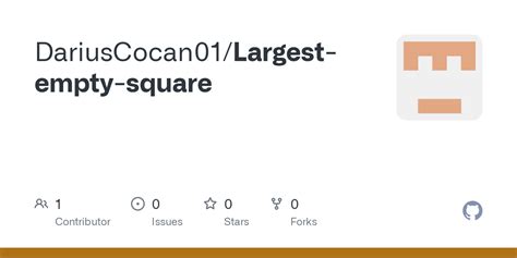 github dariuscocan01 largest empty square