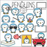 Penguins Clipart By Bunny On A Cloud By Bunny On A Cloud Tpt