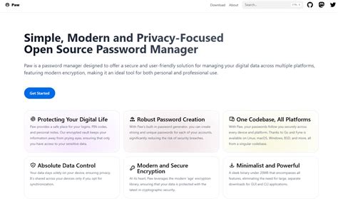 Paw The User Friendly Privacy Centric Password Manager Tech To Geek