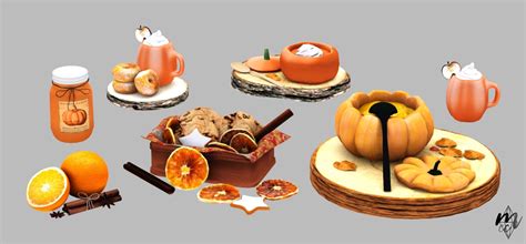 •martas Simsbook Cc• Mel Bennett Autumn Flavor Collection