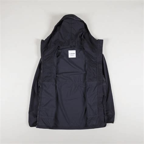 And Wander Mens Pertex Windproof Water Resistant Jacket Black