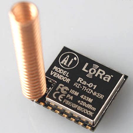 Ra 01 Sx1278 Lora Wireless Module Ultra Far 10km 433mhz
