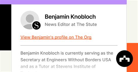 Benjamin Knobloch News Editor At The Stute The Org