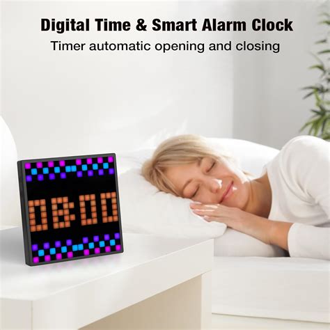 Buyya Led Pixel Art Display Smart Clock Rgb Pixel Philippines Ubuy