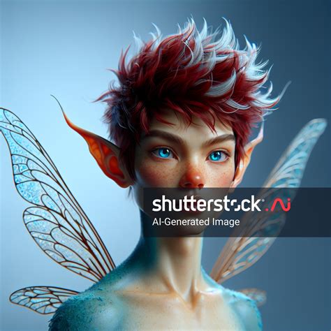 Bold Portrait Photo Cute Tiny Pixie Ai Generated Image 2446954029